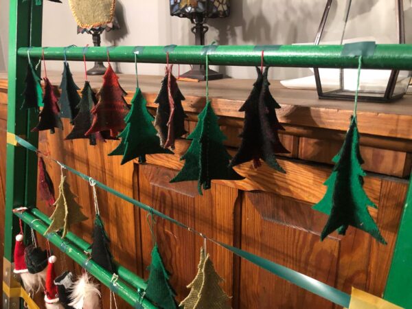 Christmas Decorations - Wool Trees - Crafted Canadian Inc.
