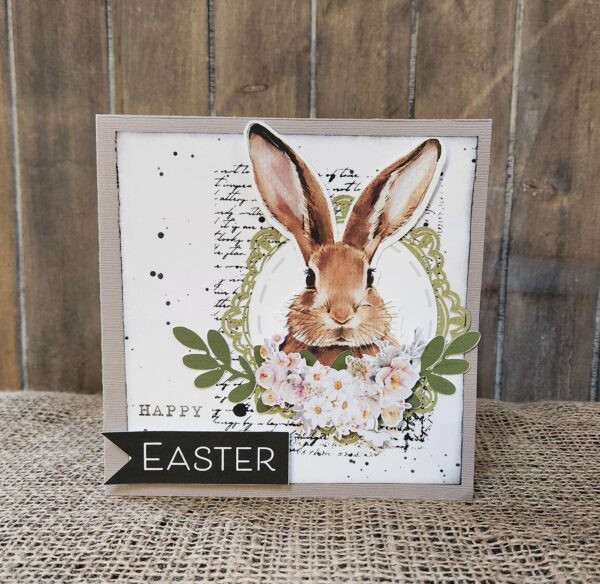 Happy Easter Bunny Card ( 3 designs ) - Crafted Canadian Inc.
