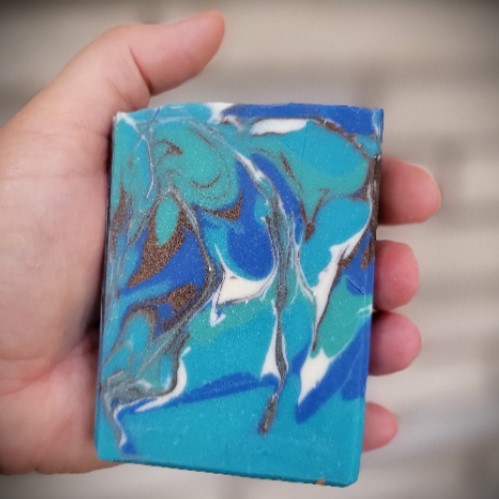 Blue Sage and Sandalwood Artisan Bar Soap - Crafted Canadian Inc.