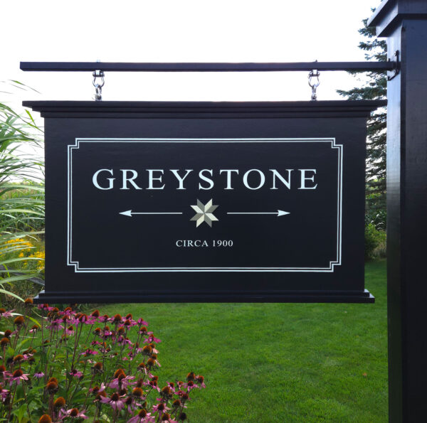 Custom Estate Signage Painted Wood Sign Storefront Signage Business ...