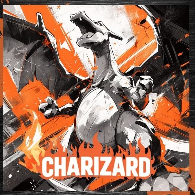 Blazing Charizard HueForge Fan Art - Crafted Canadian Inc.