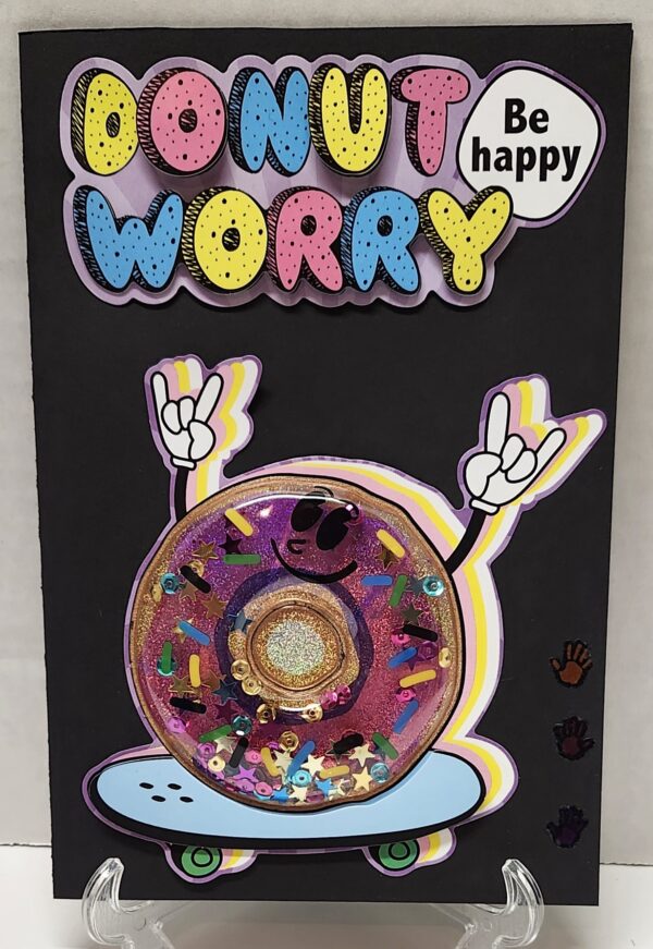 Donut Worry Greeting Cards - Crafted Canadian Inc.