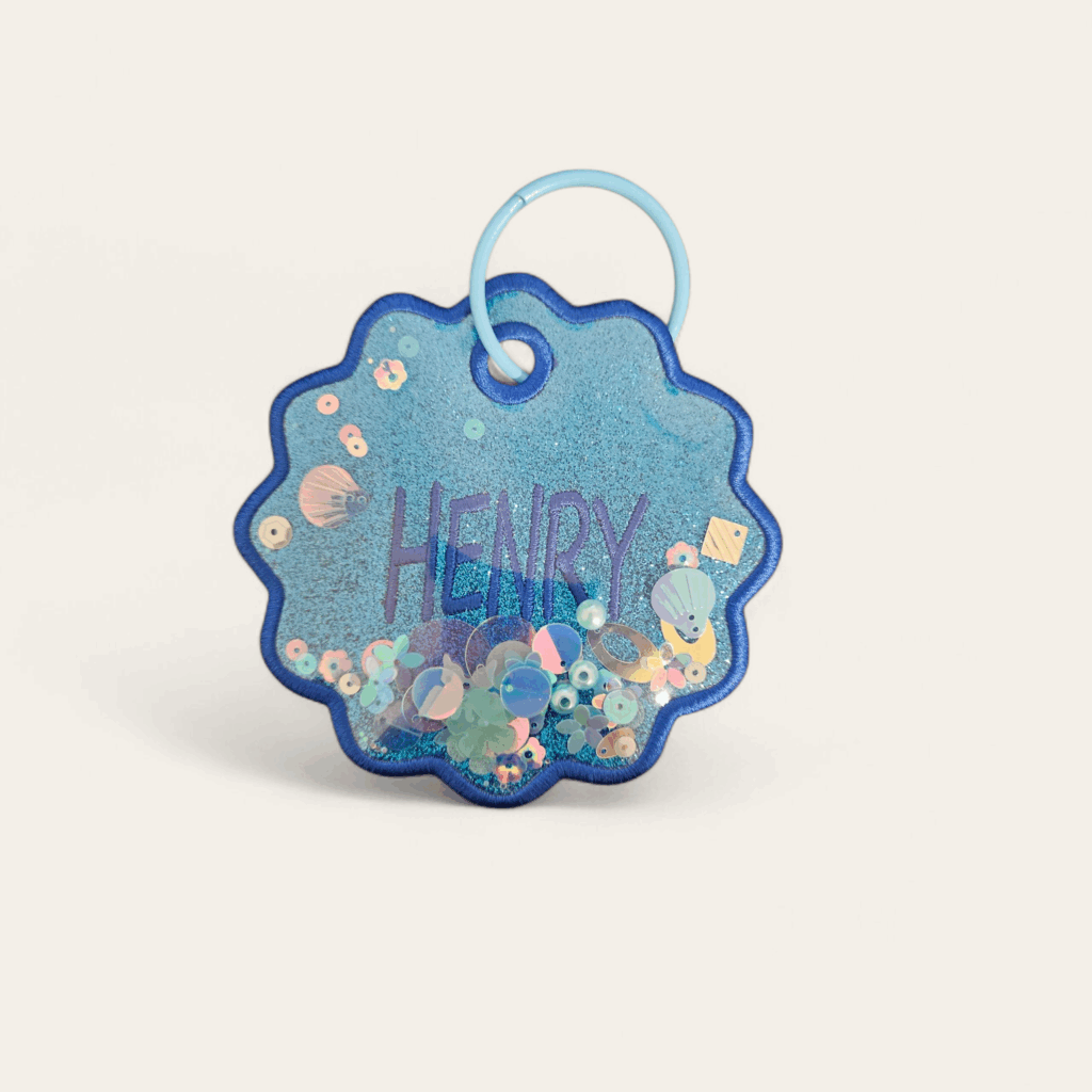 Personalized Glitter Sequin Name Tag - Crafted Canadian Inc.
